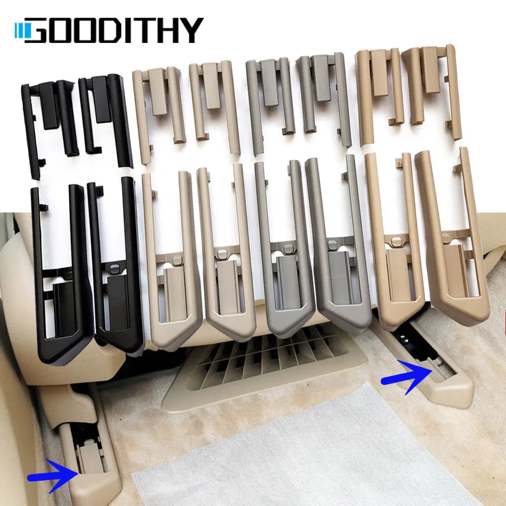 LHD-RHD-Car-Seat-Sliding-Track-Rail-Trim-Cover-For-BMW-5-5GT-7-Series ...