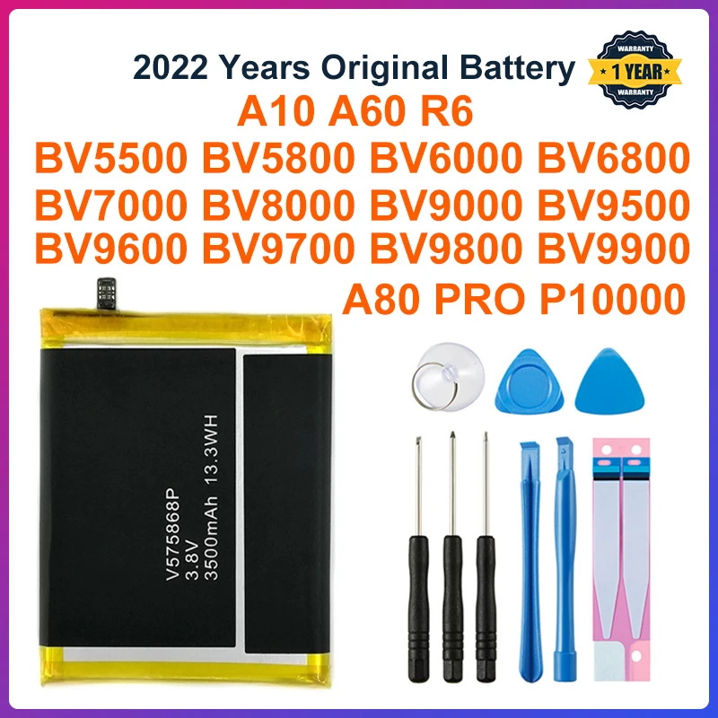 Bater-a-Original-para-Blackview-BV5500-BV5800-BV6000-BV7000-BV8000-BV9000-BV9500-BV9600-BV6800 ...
