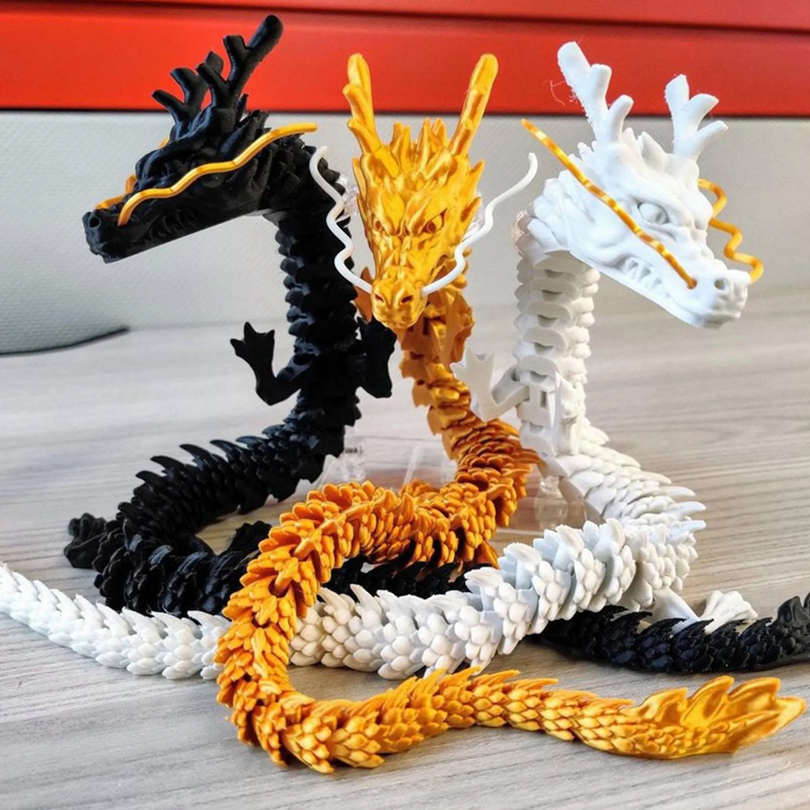 3D-Printed-Articulated-Dragon-Chinese-Loong-Dragon-Figure-Toys-with ...