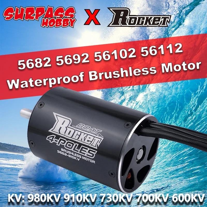 Surpass-Hobby-ROCKET-5682-5692-56102-56112-Waterproof-Brushless-Motor ...
