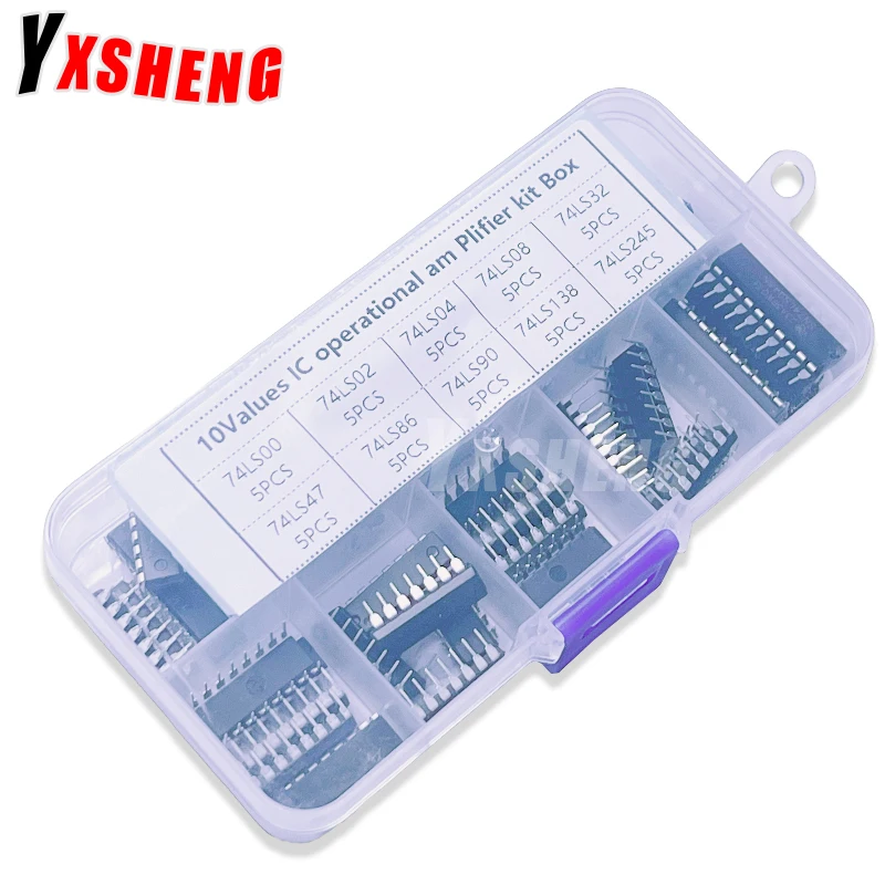 KIT-de-combinaci-n-de-circuito-integrado-DIP-IC-Chip-74LS00-74LS02 ...