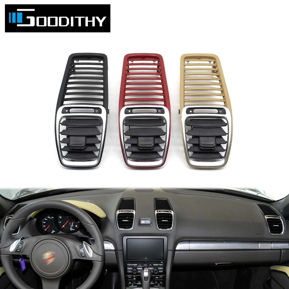 Car Front Dashboard Air Conditioning AC Vent Grille Outlet Panel Cover ...