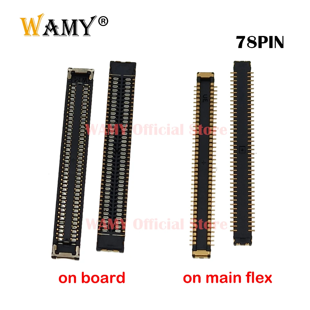 2-10Pcs-78P-USB-Charging-FPC-Connector-Charger-Plug-For-Samsung-Note-10 ...