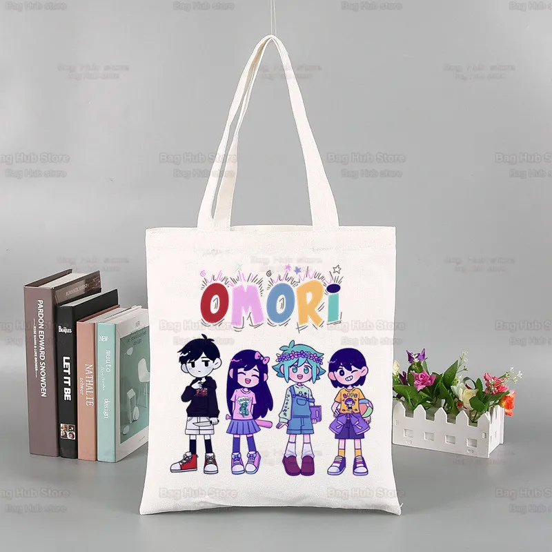 Omori-Game-Cartoon-Manga-Kawaii-Canvas-Tote-Bag-Eco-Shopping-Bag-Large ...