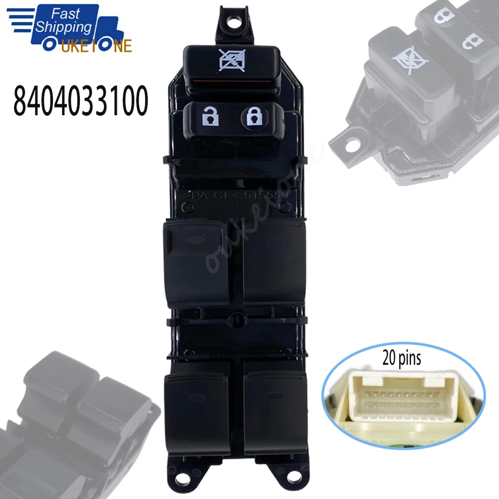 Electric Master Window Glass Lifter Control Switch for Toyota Camry ...