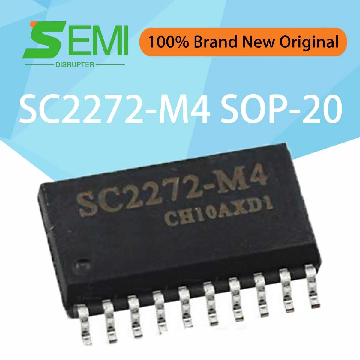 Parche de 10 piezas SC2272 M4 Chip receptor SOP 20 nuevo Chip de ...