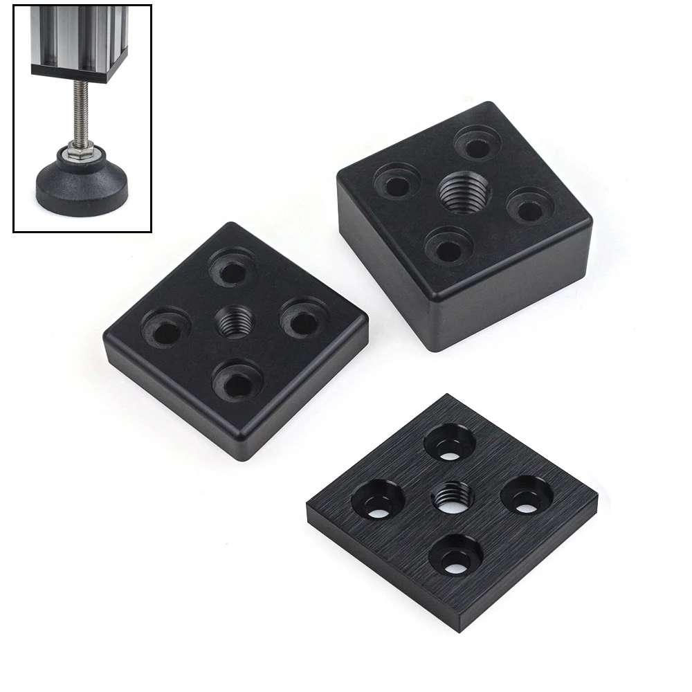 4Pcs-Openbuilds-V-Slot-40x40-Center-Threaded-Foot-Plate-for-4040-V-Slot ...