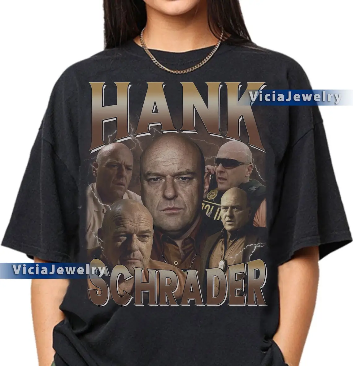 HANK-Schrader-Vintage-Retro-Tshirt-Agent-Albuquerque-DEA-Asac-Schrader ...