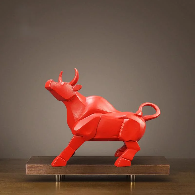 Taurus-Statue-Bull-Symbol-der-Jahr-2021-Skulptur-Bull-Figur-Reisn-Tier ...