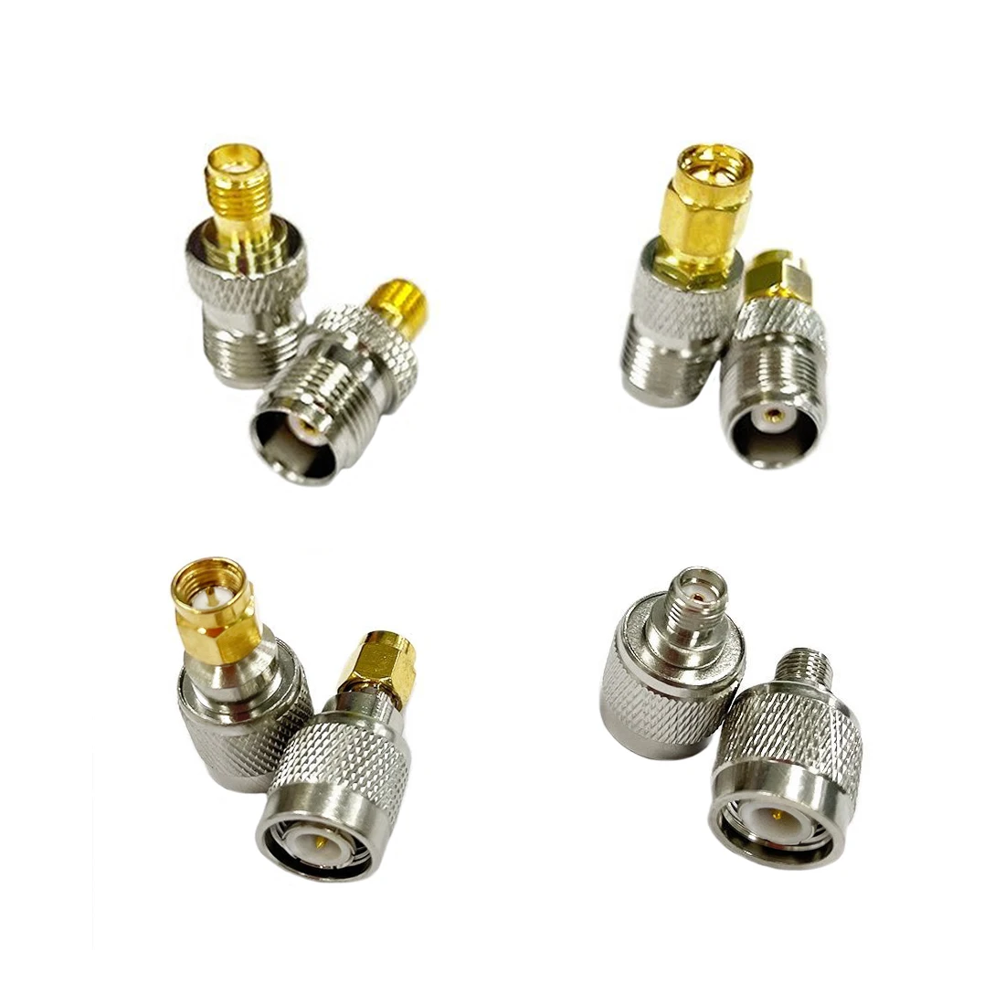 1pc sma para tnc rf coaxial adaptador macho fêmea conector em linha ...