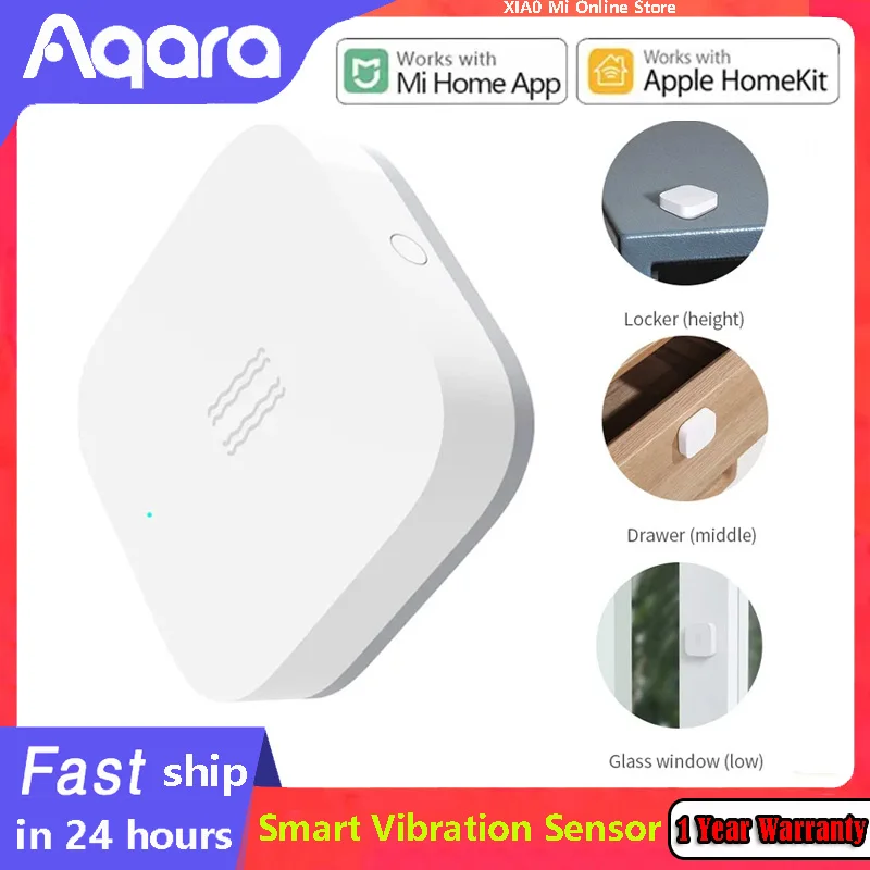 Aqara-Smart-Vibration-Sensor-Zigbee-Motion-Shock-Sensor-Detection-Alarm ...