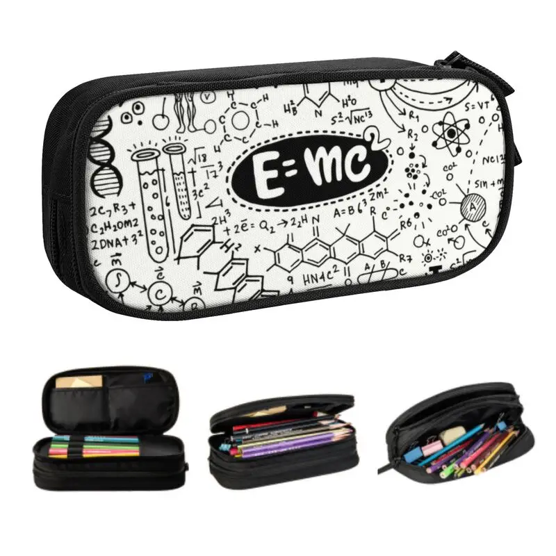 Formulas Physics Chemistry Teacher Professor Pencil Case Girl Boy Large ...