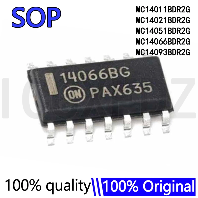 5Pcs/lot MC14011BDR2G SOP 14011BG MC14021BDR2G 14021BG 14021B MC14051BG ...