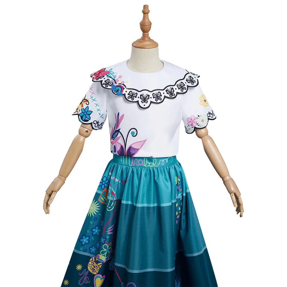 Film Encanto Mirabel Madrigal Cosplay Costume - AllCosplay.com