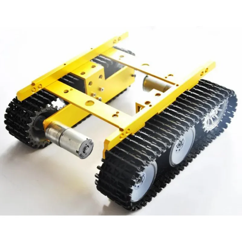 T100 Tank car, DC Motor with Hall Speed sensors, tank chassis/creeper ...