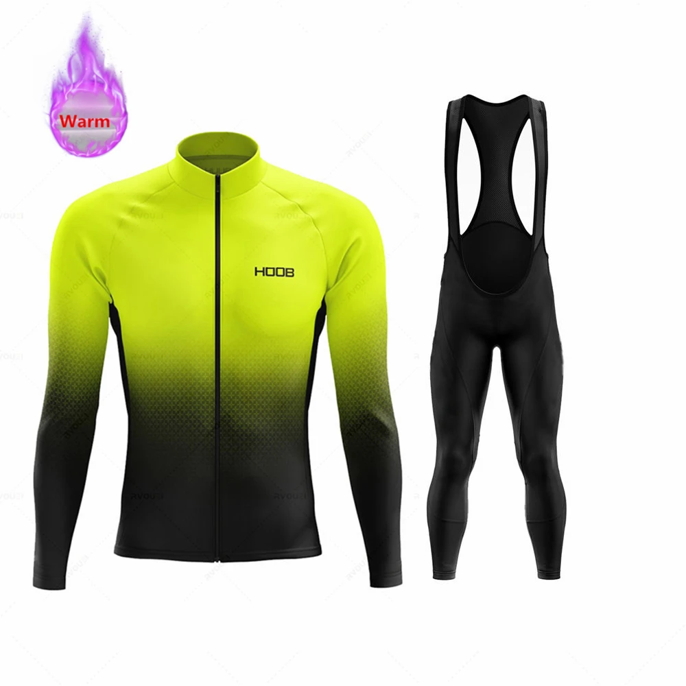 Team-2024-Winter-Long-Sleeve-Thermal-Fleece-Cycling-Jersey-Set-Bib-Pants-Ropa-Ciclismo-Bicycle ...