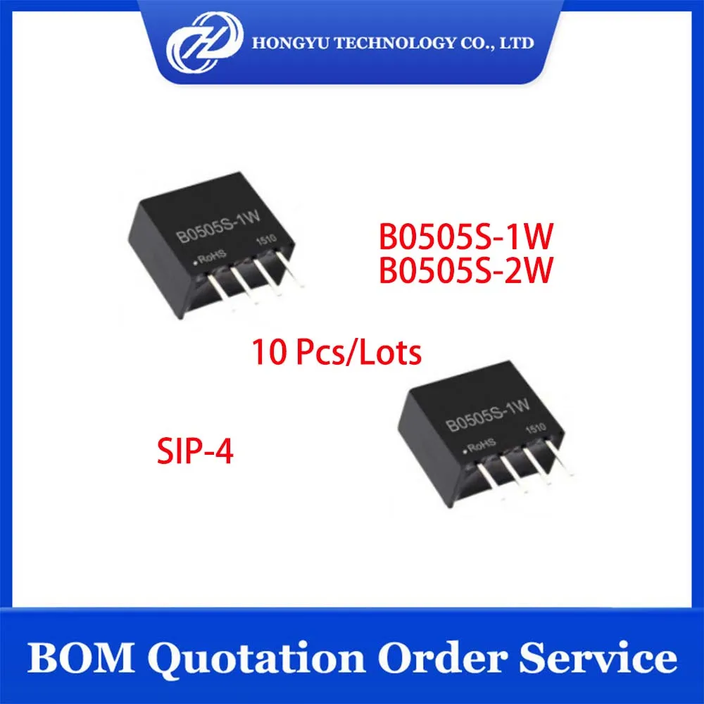 10-Pieces-Lots-New-B0505S-1W-B0505S-2W-B0505S-1W-2W-DC-DC-CONVERTER-5V ...