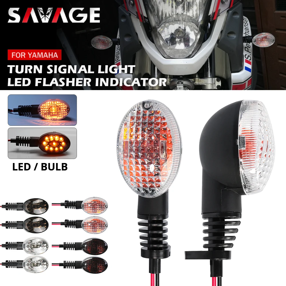 Turn-Signal-LED-Flasher-Motocicleta-Blinker-Light-Lens-Yamaha-XT660X ...