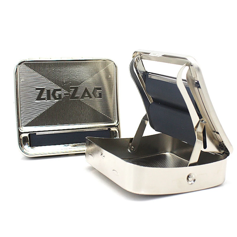 Metal Cigarette Rolling Machine 70mm Easy Manual Tobacco Roller Hand ...