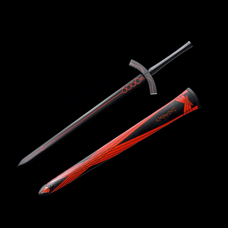 Anime Fate Stay Night Alter Saber Swords With Wooden Scabbard Cosplay ...