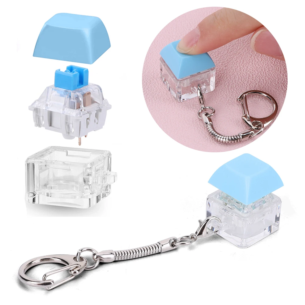 Keyboard-Fidget-Keychain-1-Key-Keyboard-Decompression-Toys-DIY-Keyboard ...