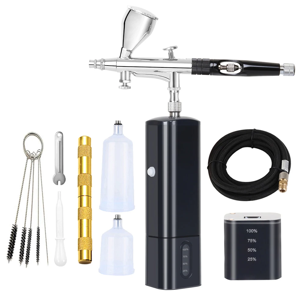 Rechargeable Wireless Cake Decoration Powerful Tools Mini Air Brush ...