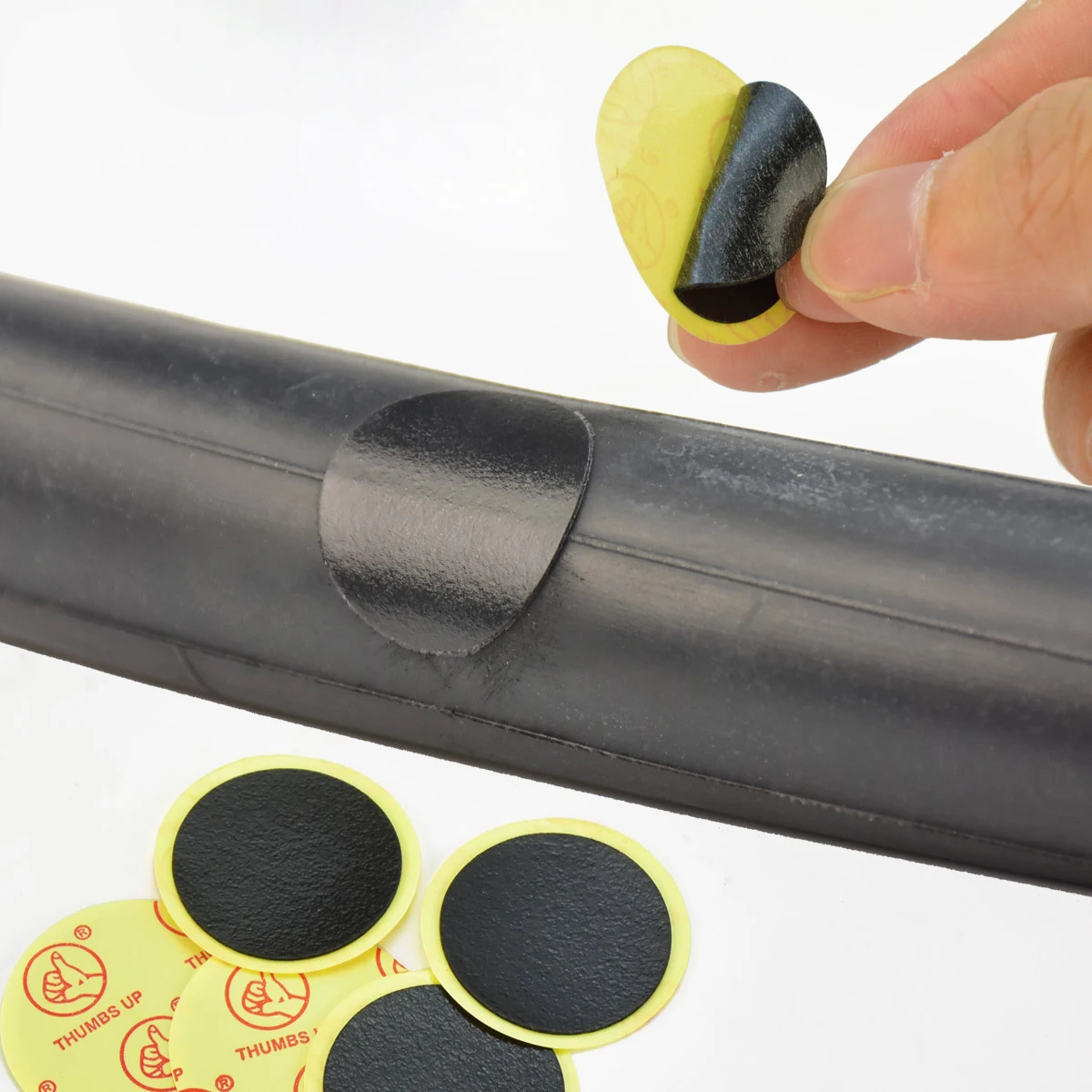 Bicycle Tire Repair Patch Glue-Free Adhesive Quick Repairing Tyre ...