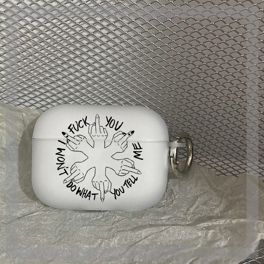 Funny-Rock-Music-Fck-Skull-Y2K-Case-for-Airpod-Pro2-Airpods-2-3-Pro ...