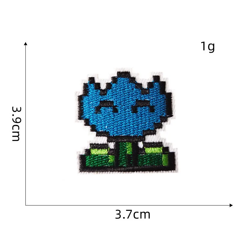 Minecraft Pixel Art Mario Ice Flower