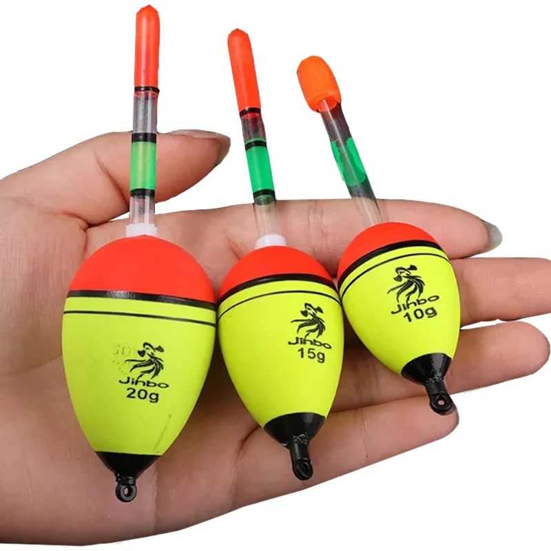 1PC-5g-10g-15g-EVA-Luminous-Fishing-Float-Long-Vertical-Night-Lighting ...