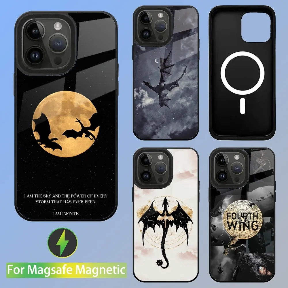 Dragon F-Fourth W-Wing Phone Case For iPhone 16,15,14,13,12,11,Plus,Pro ...