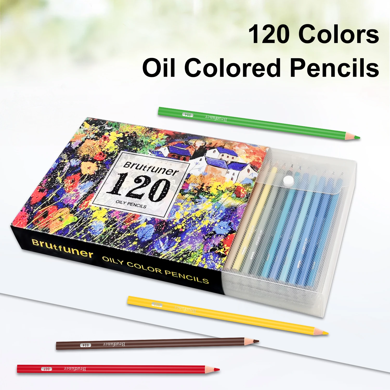 120 Colors Colored Pencils Set – Barking Kat Design