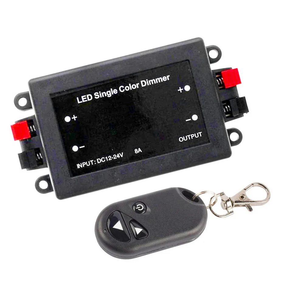 LED-Single-Color-Dimmer-3Key-RF-Remote-Control-Wireless-LED-Controller ...