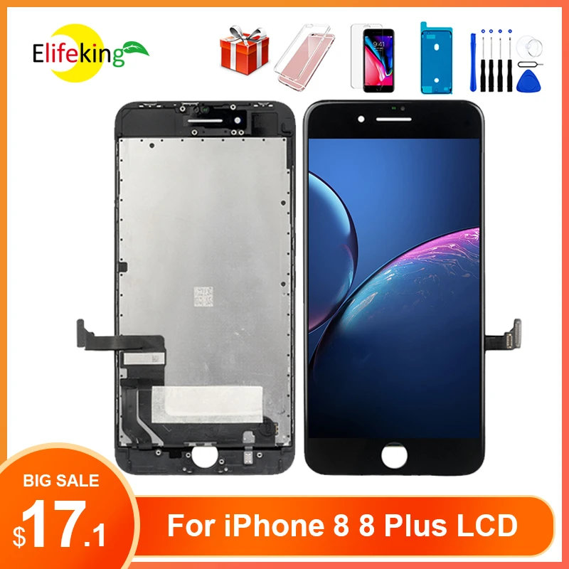 Original Oem Lcd Display For Iphone 8 8 Plus Touch Screen Digitizer ...