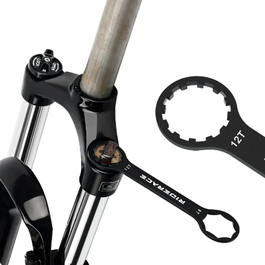 Bicycle front fork repair wrench, suspension cover disassembly and ...
