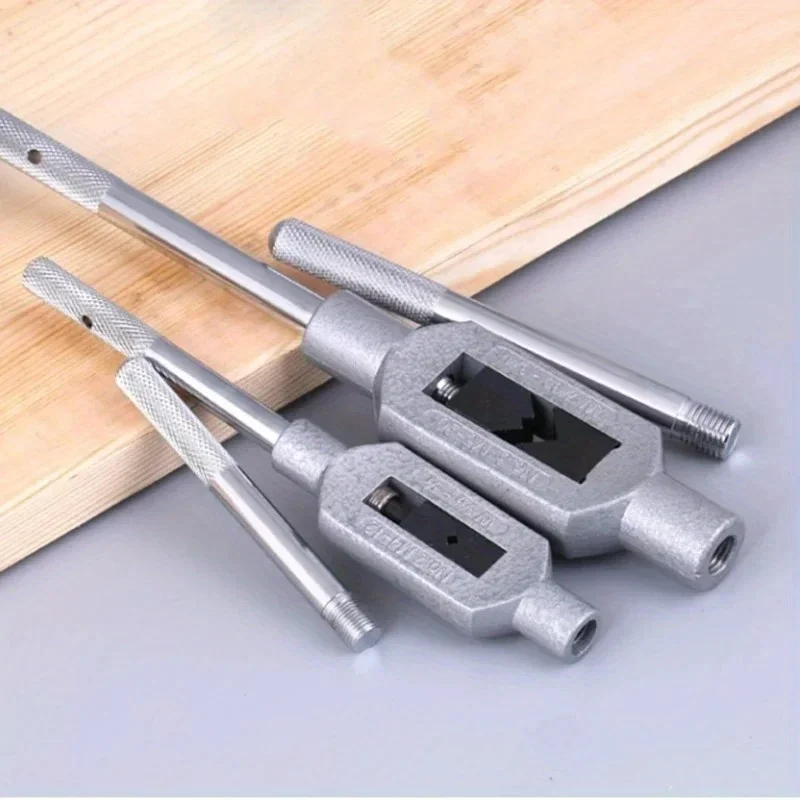 1Pc Multi-purpose Adjustable Tap Wrench Steel Hand Taps Holder for ...