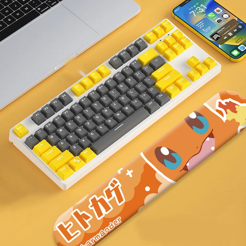 Anime-Pokemon-Snorlax-Keyboard-Laptop-Hand-Rest-Pad-Pc-Laptop-Wristband ...