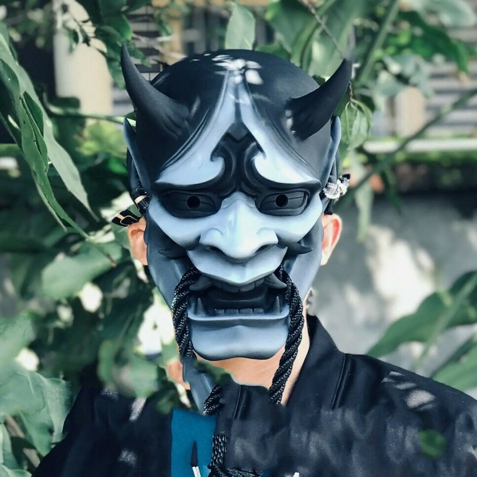Blue Hannya Mask