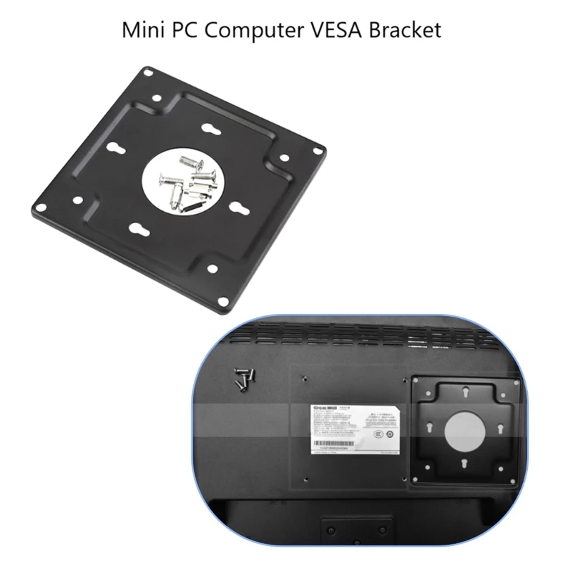 VESA Mount for Mini PC I3 4010U Hanging Bracket VESA Bracket Mounted ...