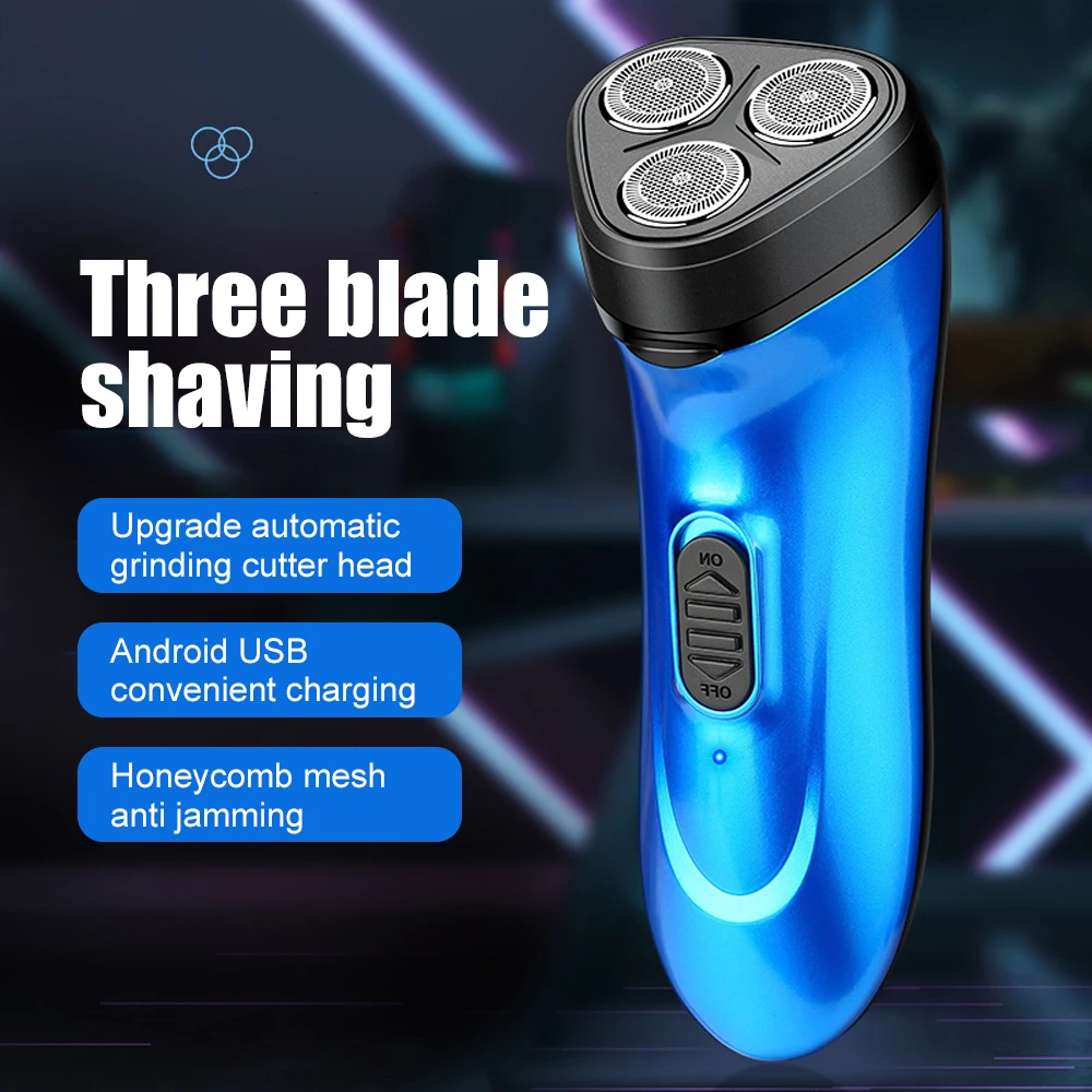 Electric-Shaver-Razor-USB-Chargin-Shaving-Machine-for-Men-Face-Beard ...