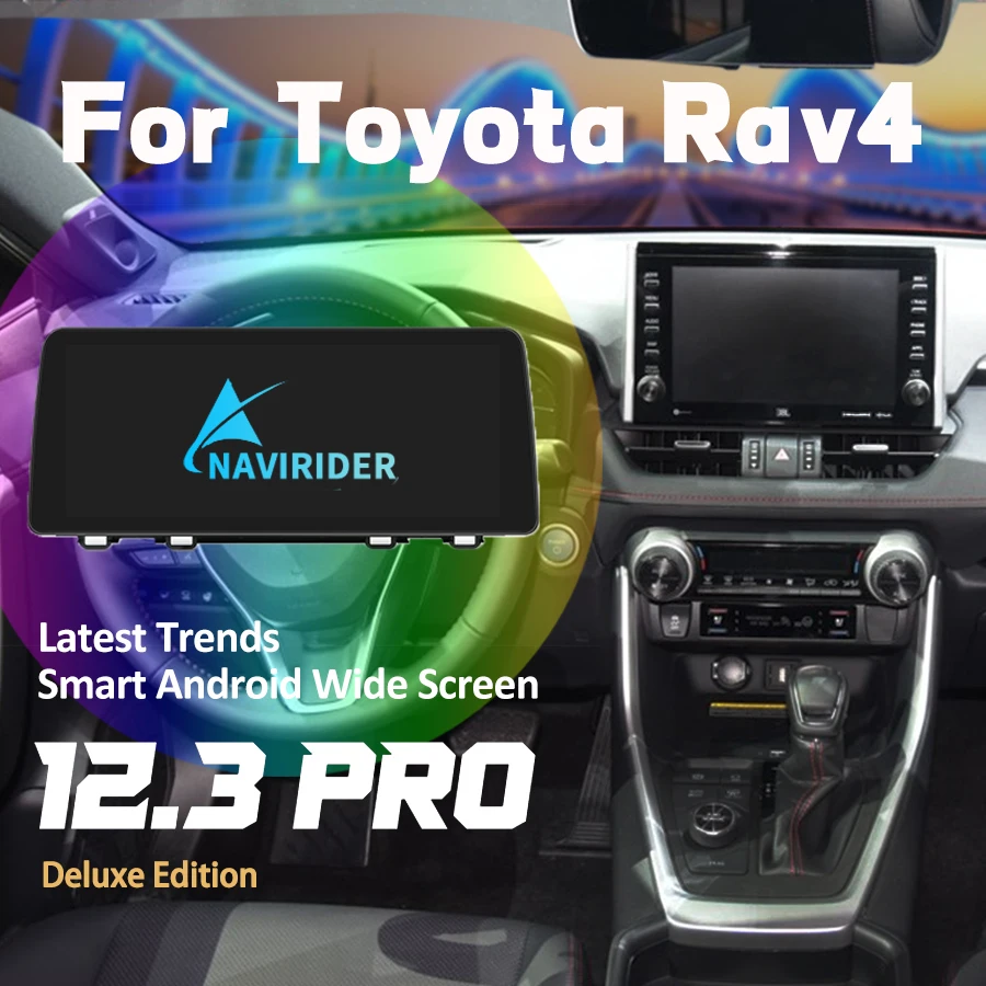 For Toyota RAV 4 RAV4 2020 2021 Android 13 Car Radio Multimedia Video ...