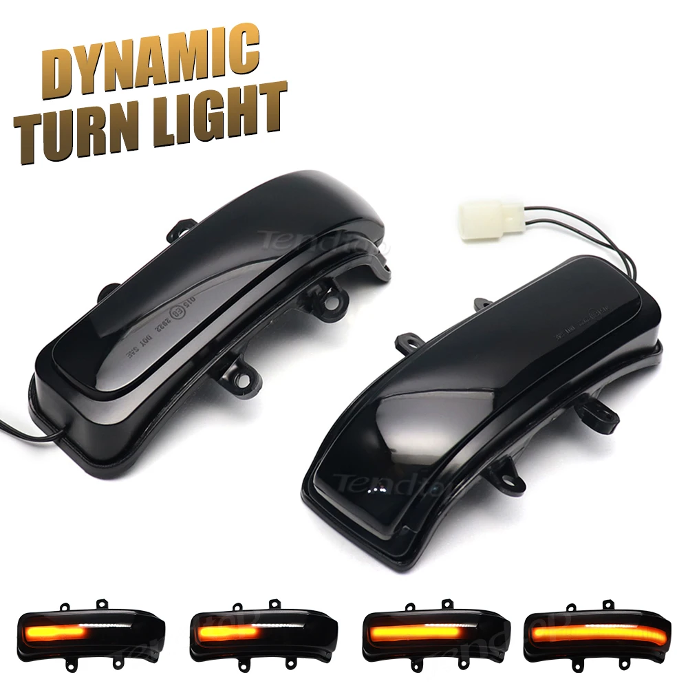 Generic Side Mirror Indicator Dynamic Led Turn Signal Light For Toyota ...
