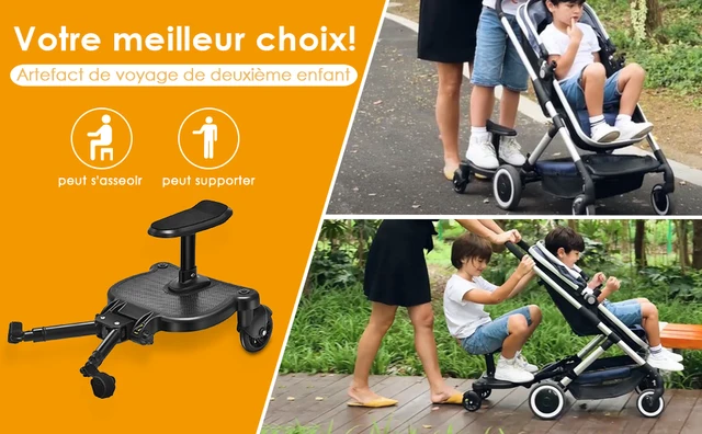 Toddler Standing Board WonderFold Buddy Board Wagon Stroller Standing ...
