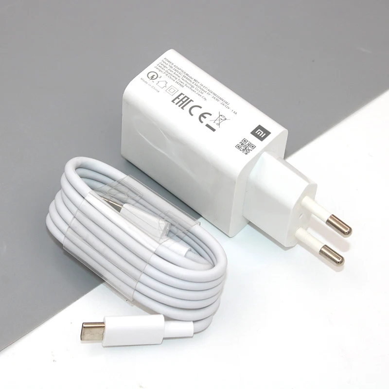 Original Xiaomi 18W Fast Charger QC3.0 Quick Charge EU/US Adapter For ...