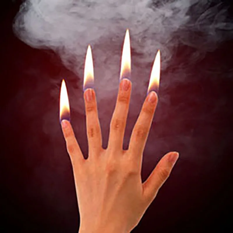 4Pcs-Set-Finger-Fire-Magic-Tricks-Fire-Appearing-Magia-Props ...
