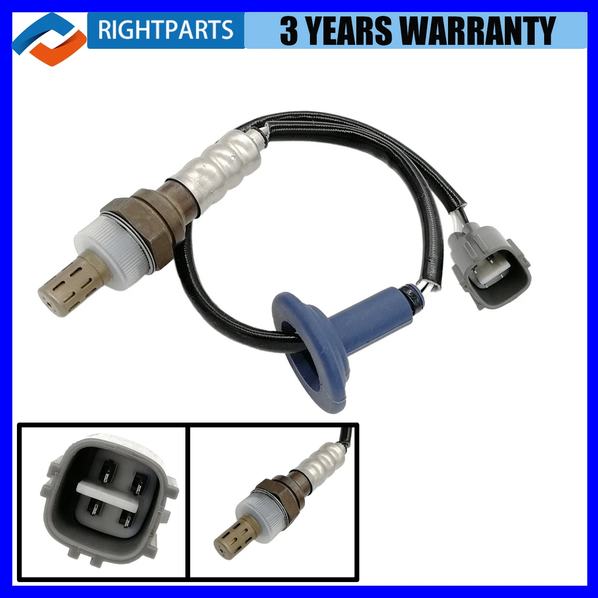 RIGHTPARTS 89465 52480 Sensor de oxigênio do O2 Lambda a jusante para ...