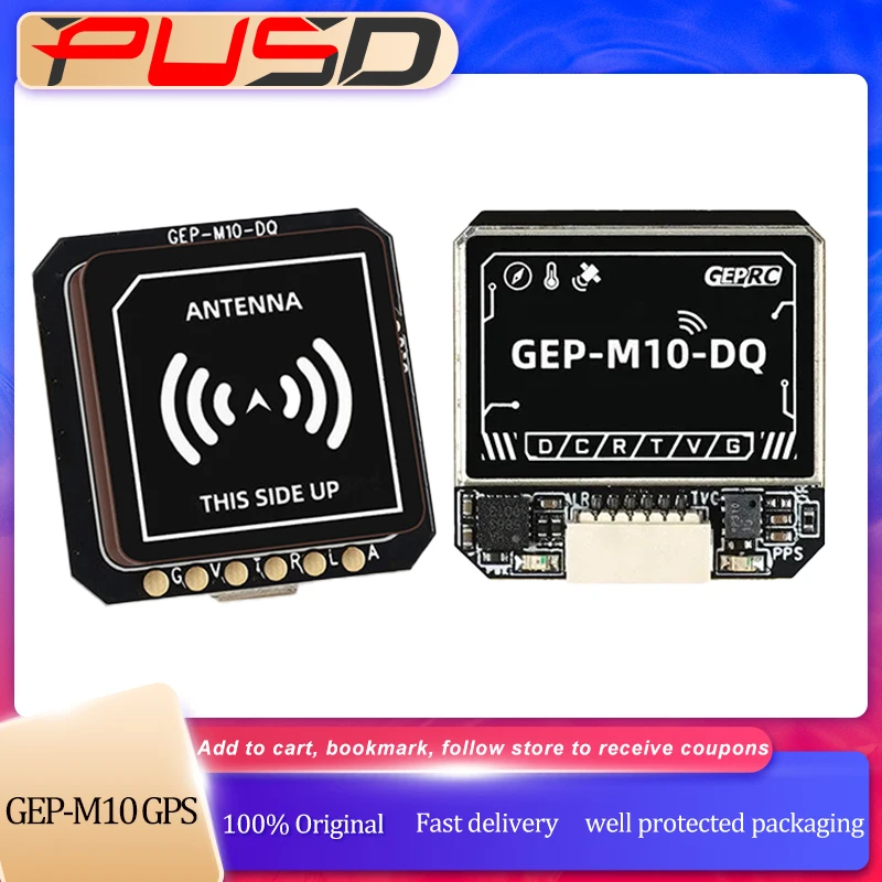 GEPRC GEP-M10 Series GPS Module Integrate SBAS Joint Positioning M10 ...