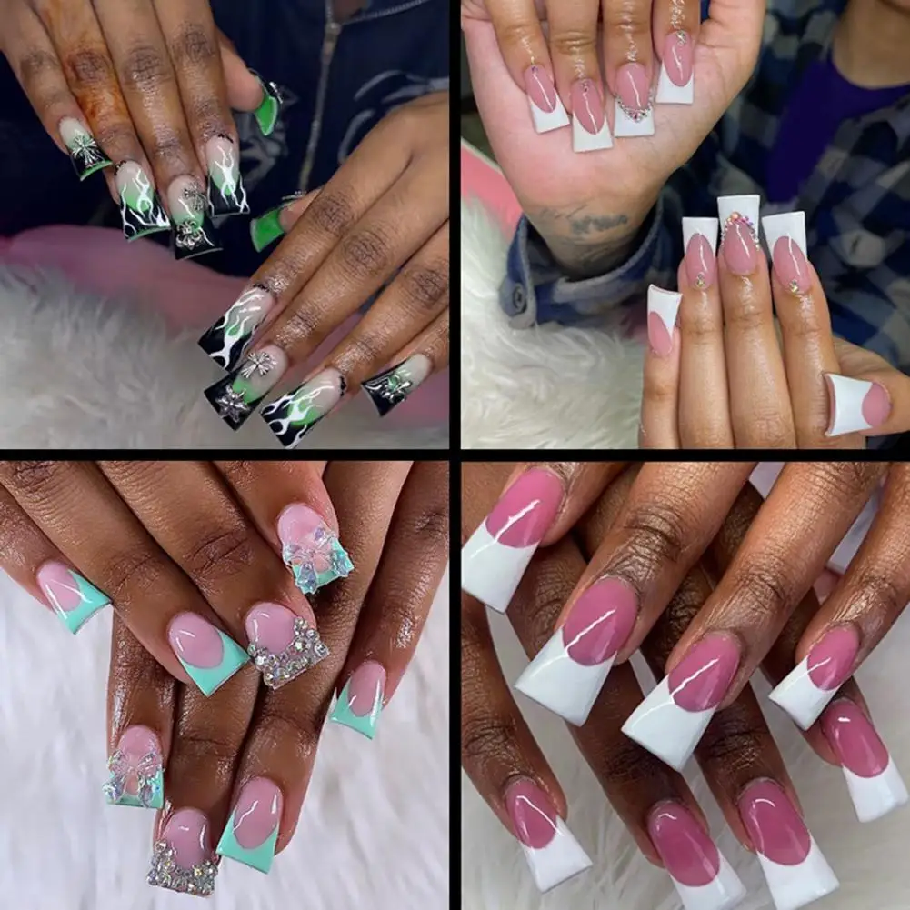 Duck Feet Acrylic Nails 3d
