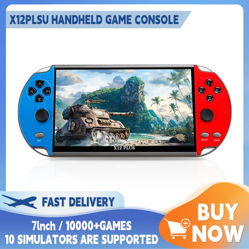 Consola-de-videojuegos-port-til-X12-Plus-pantalla-HD-de-7-0-pulgadas ...