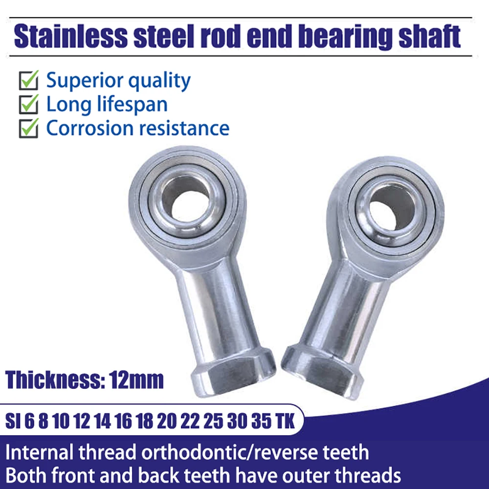 1Pcs SI 6 8 10 12 14 16 18 20 22 25 30 35 TK Metric Left / Right Hand ...